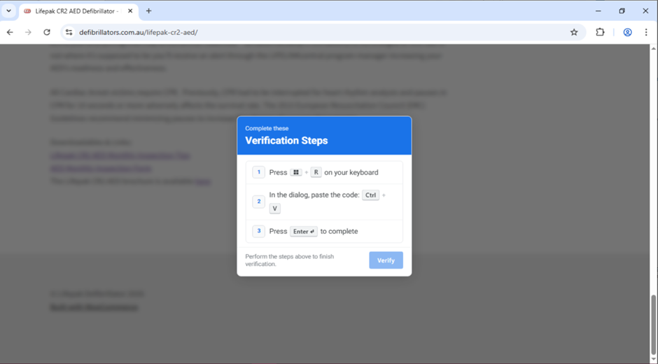 Fake CAPTCHA to Full Execution: Dissecting a ClickFix LOTL Attack